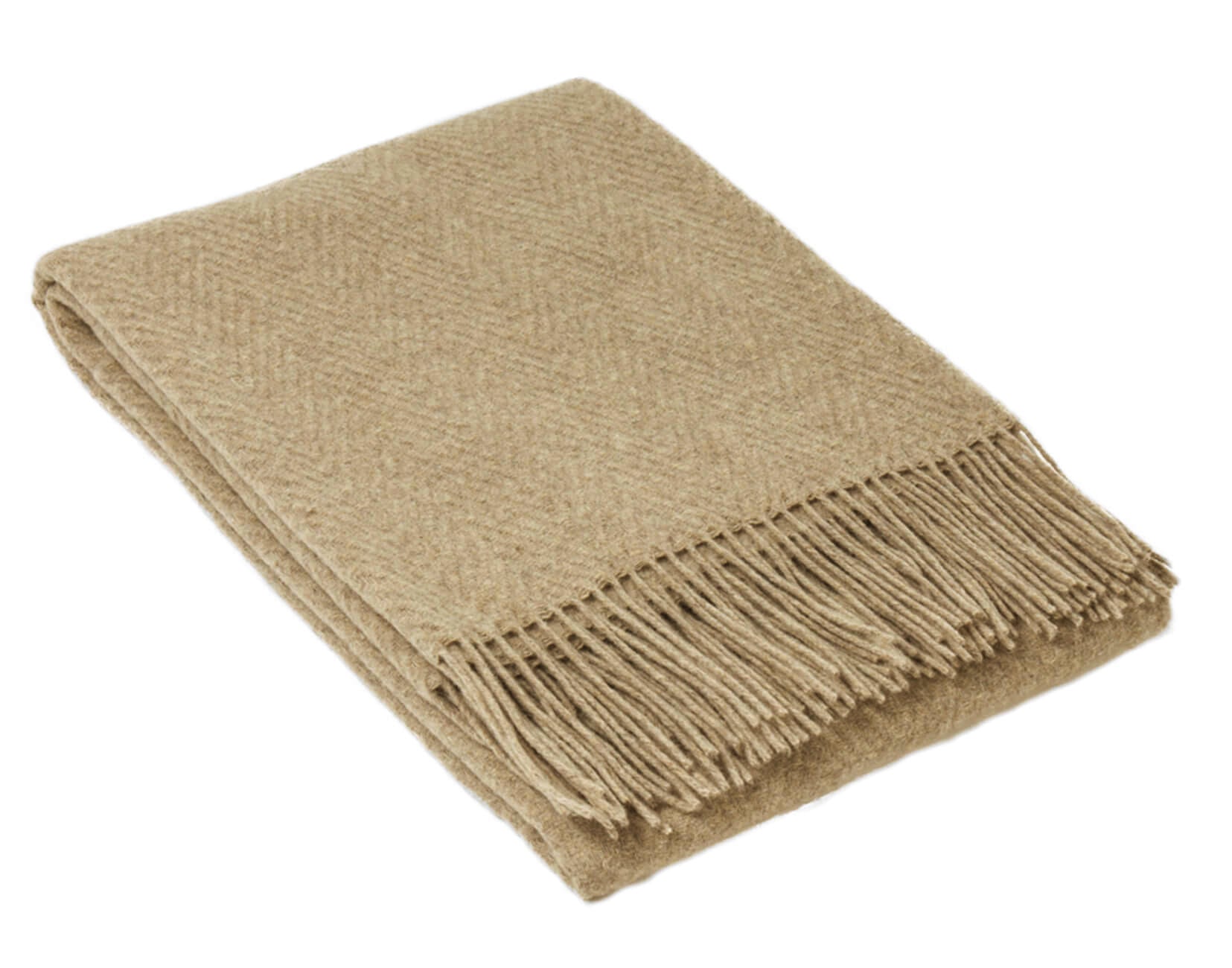 Hampton Merino Wool Blend Throw Rug - Camel – CODU