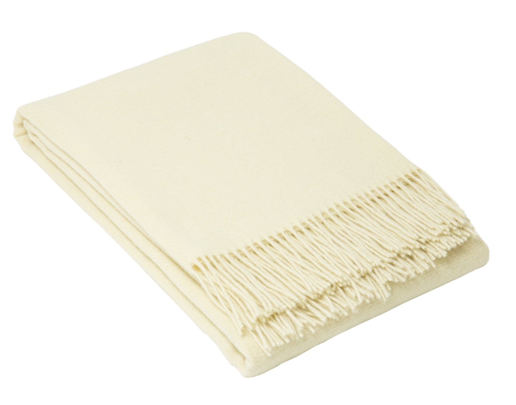 Oxford Merino Wool Blend Throw - Ivory – CODU